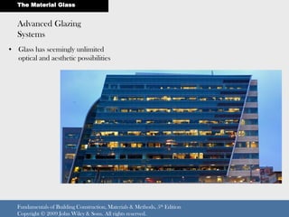 Glass And Glazing | PPT