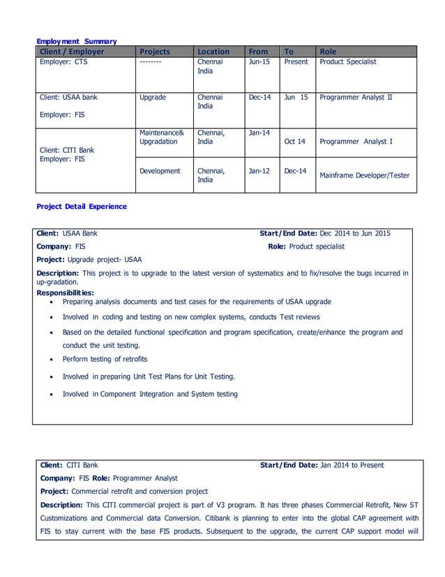 Subbu_Resume Systematics.doc | Computer Software and Applications ...