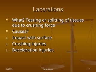 Wounds and Injuries Study Wounds and Injuries | PPT