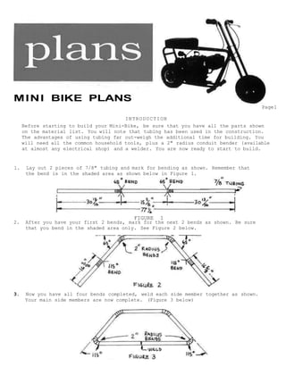 12772496 minibikeplans | PDF