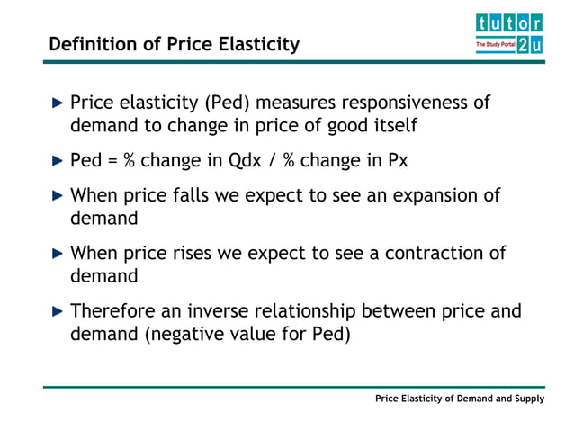 12776668 elasticity | PPT | Business | Business and Finance