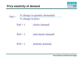 12776668 elasticity | PPT | Business | Business and Finance