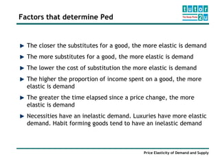 12776668 elasticity | PPT | Business | Business and Finance