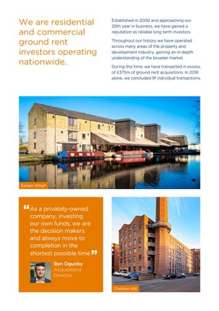 Landmark Investments Presenter | PDF