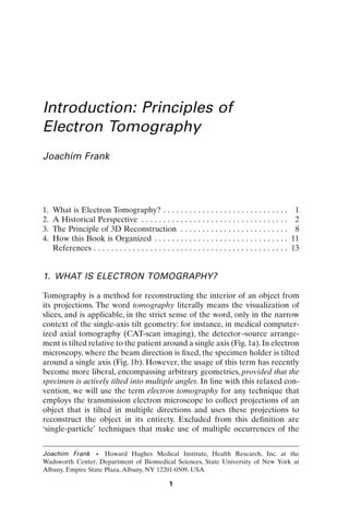 Electron Tomography Methods For Threedimensional Visualization Of ...