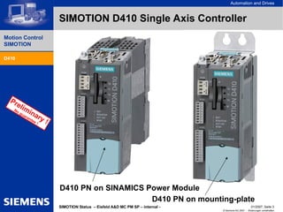 SIMOTION D410 Single Axis Industrial Motion Controller _ SIEMENS .ppt