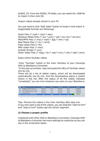 AVI/MPEG DVD/VCD/SVCD | PDF