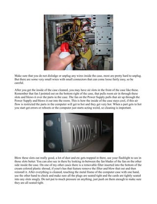 A Guide on cleaning your Computer Case, Keyboard, Mouse and Monitor ...