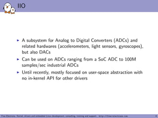 127 iio a-new-subsystem | PDF | Operating Systems | Computer Software and Applications