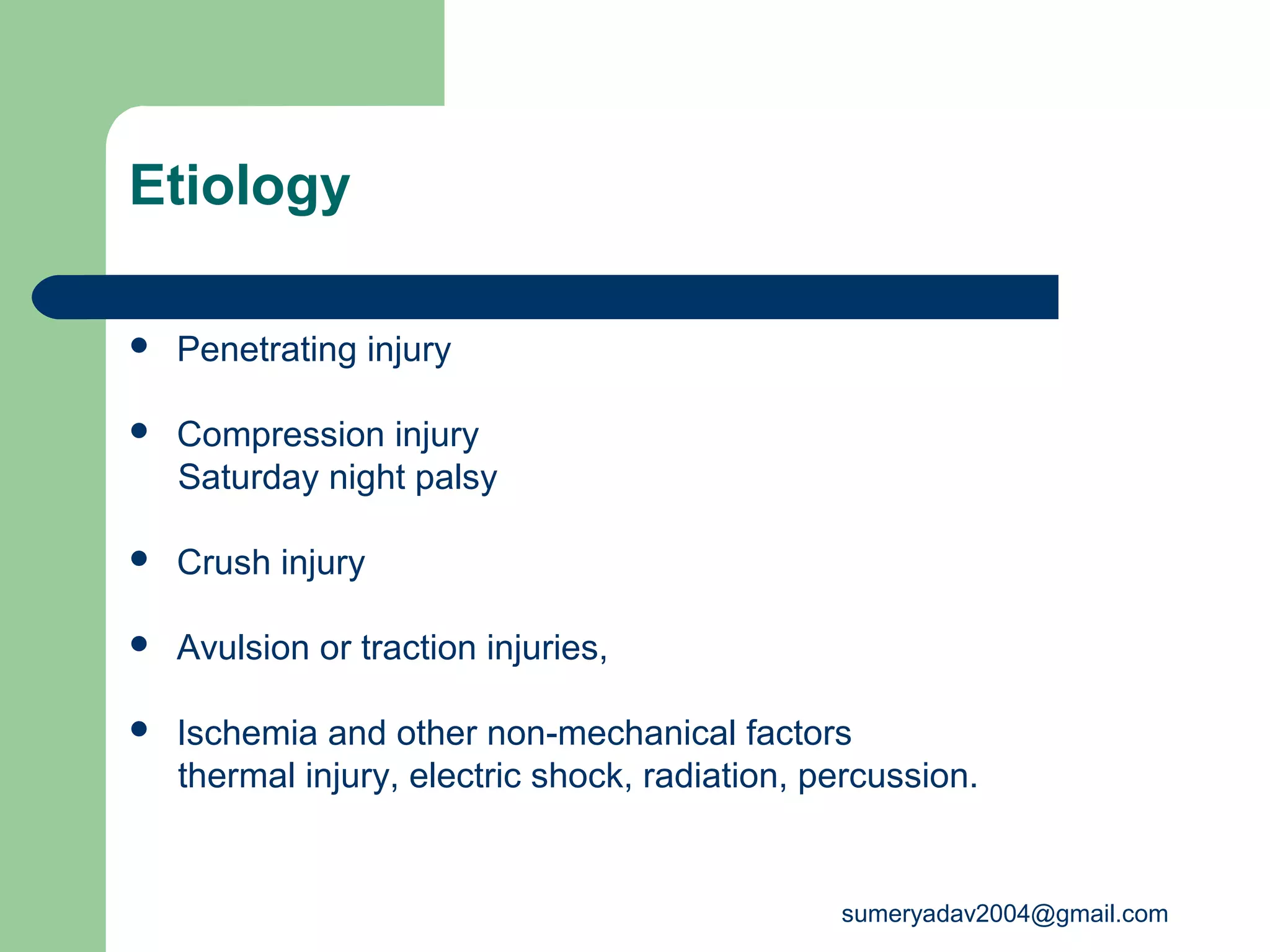 radial nerve palsy | PPT