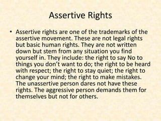 128. Assertive skill | PPT