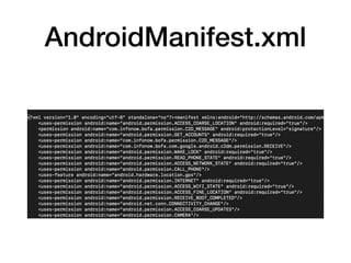 6 Analyzing Android Applications (Part 2) | PPT
