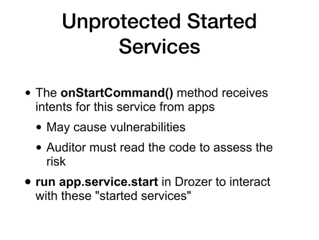 CNIT 128 7. Attacking Android Applications (Part 2) | PPT
