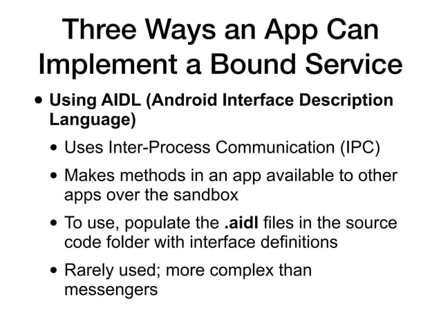 CNIT 128 7. Attacking Android Applications (Part 2) | PPT
