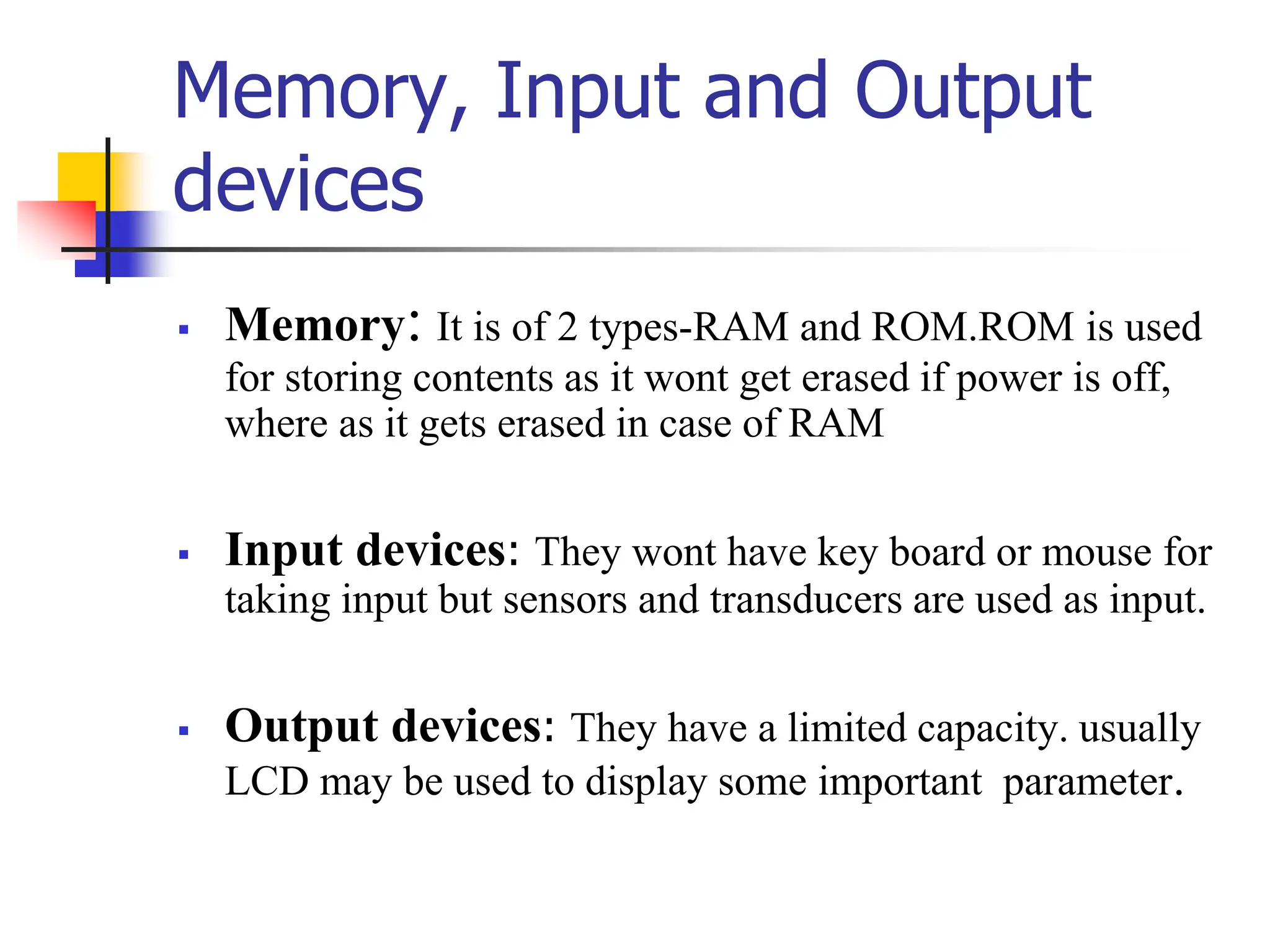 Embedded system and real time operating system | PPT