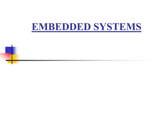 Embedded system and real time operating system | PPT