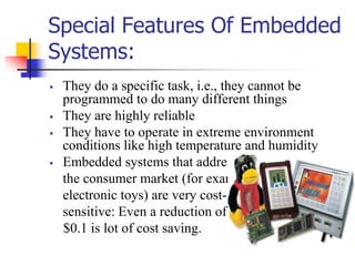 Embedded system and real time operating system | PPT