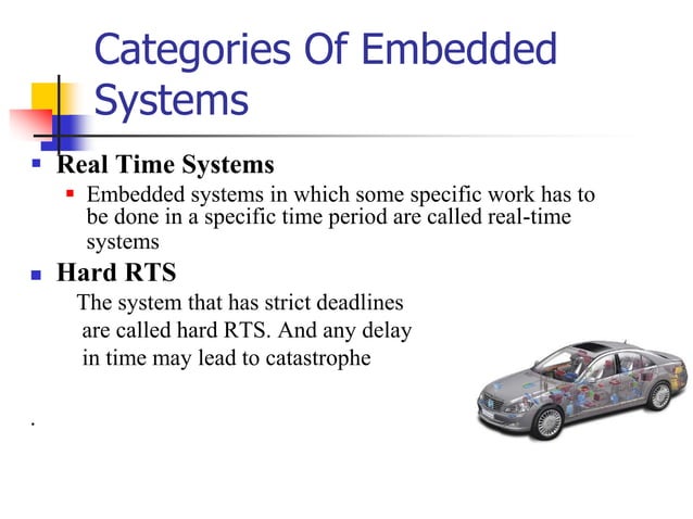 Embedded system and real time operating system | PPT