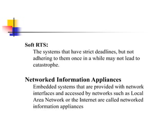 Embedded system and real time operating system | PPT