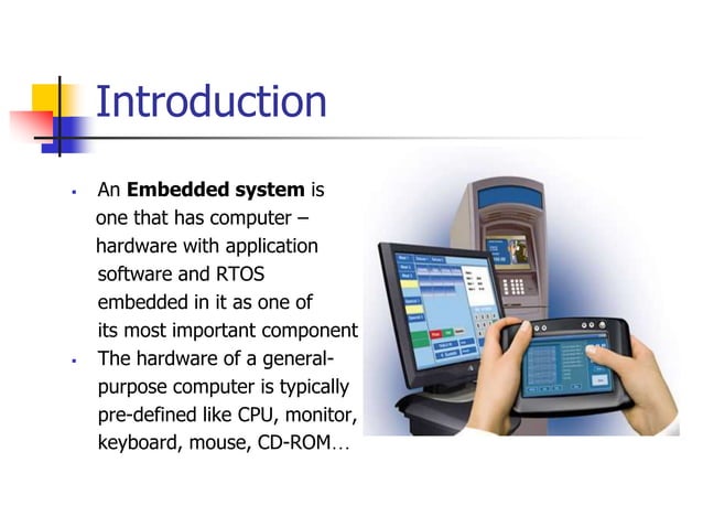 Embedded system and real time operating system | PPT