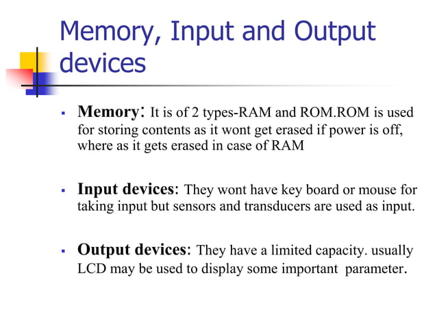 Embedded system and real time operating system | PPT