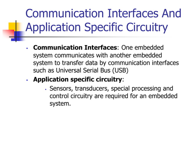 Embedded System And Real Time Operating System Ppt