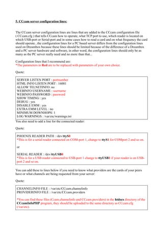 12849144 how-to-install-a-cccam-server-on-windows | PDF