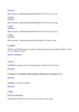 12849144 how-to-install-a-cccam-server-on-windows | PDF