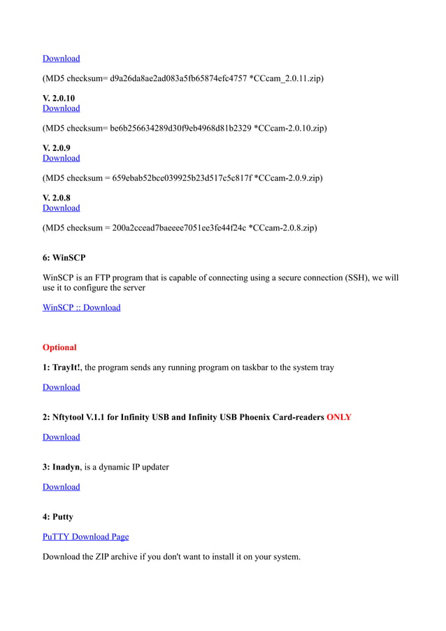 12849144 how-to-install-a-cccam-server-on-windows | PDF