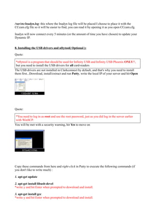 12849144 how-to-install-a-cccam-server-on-windows | PDF