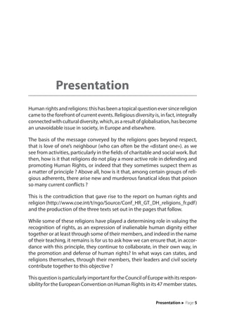 Human rights and religions | PDF