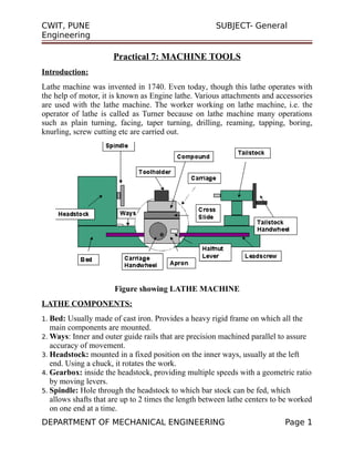 lathe-machine | PDF | Woodworking | Arts and Crafts