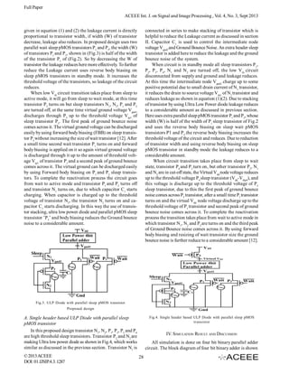 A New Design Technique to Reduce the Ground Bounce Noise and Leakage in Four bit Binary Adder ...