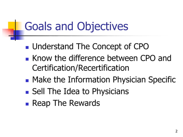 CPO-Cert-Recert-Presentation | PPT