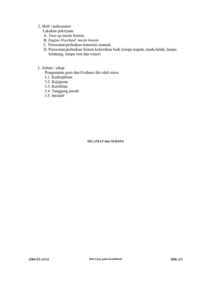 1289 p1-spk-teknik kendaraan ringan | PDF