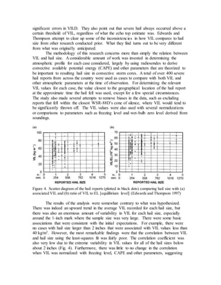 Meteor 435x Hail Size and VIL paper | DOCX