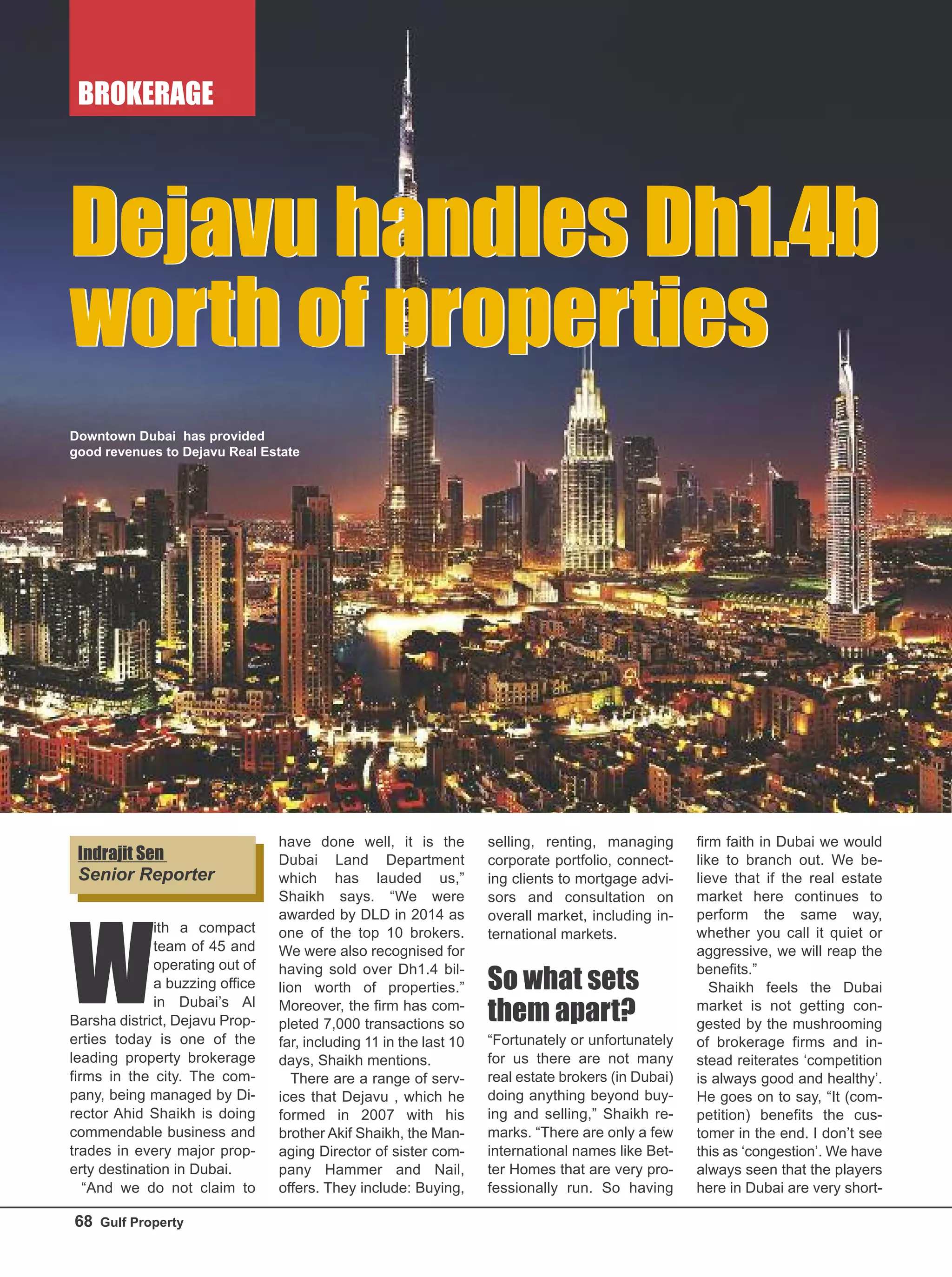 68-69 Dejavu Real Estate | PDF