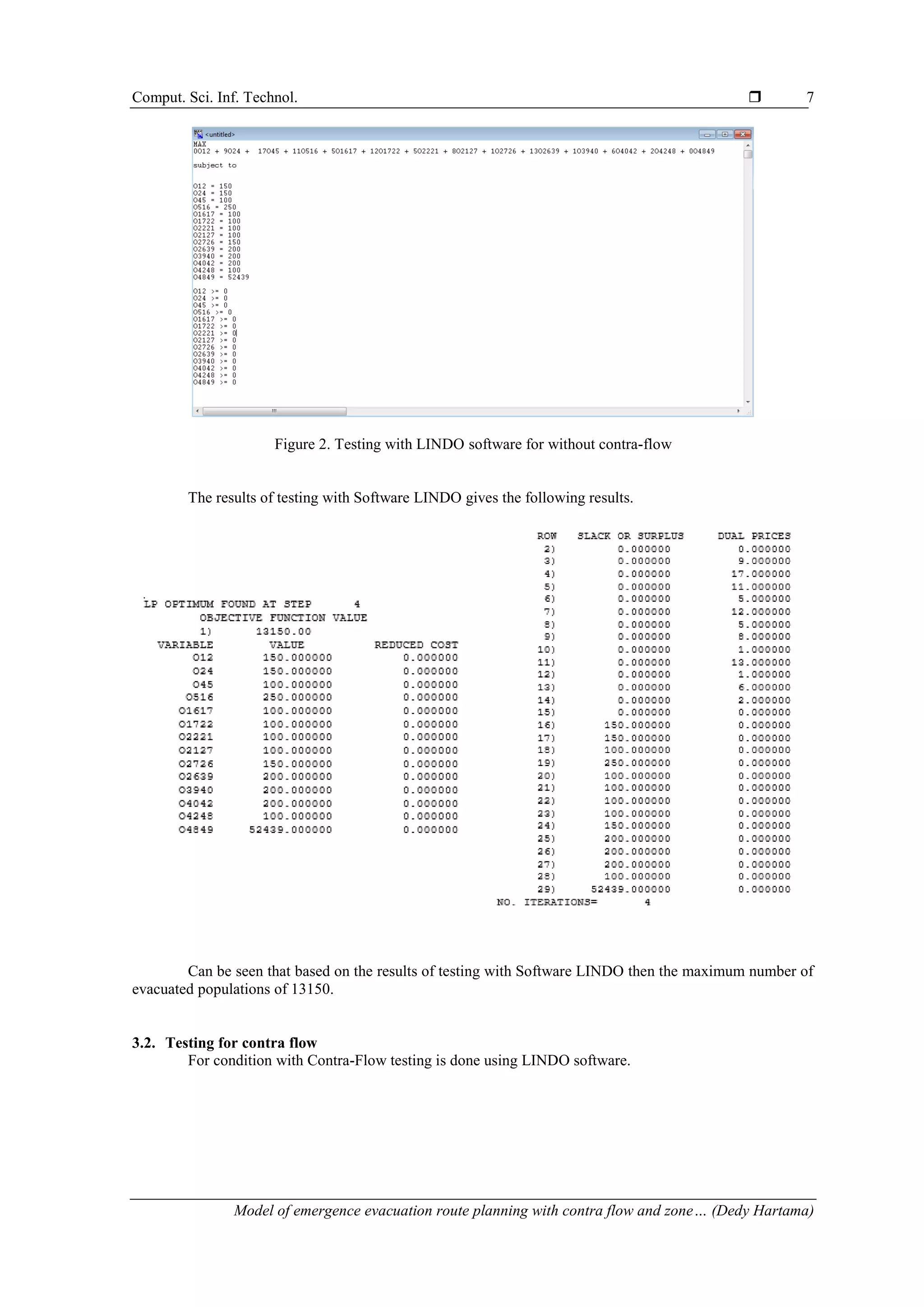 Model of emergence evacuation route planning with contra flow and zone scheduling in disaster ...