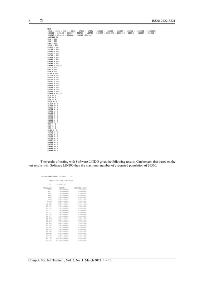 Model of emergence evacuation route planning with contra flow and zone scheduling in disaster ...