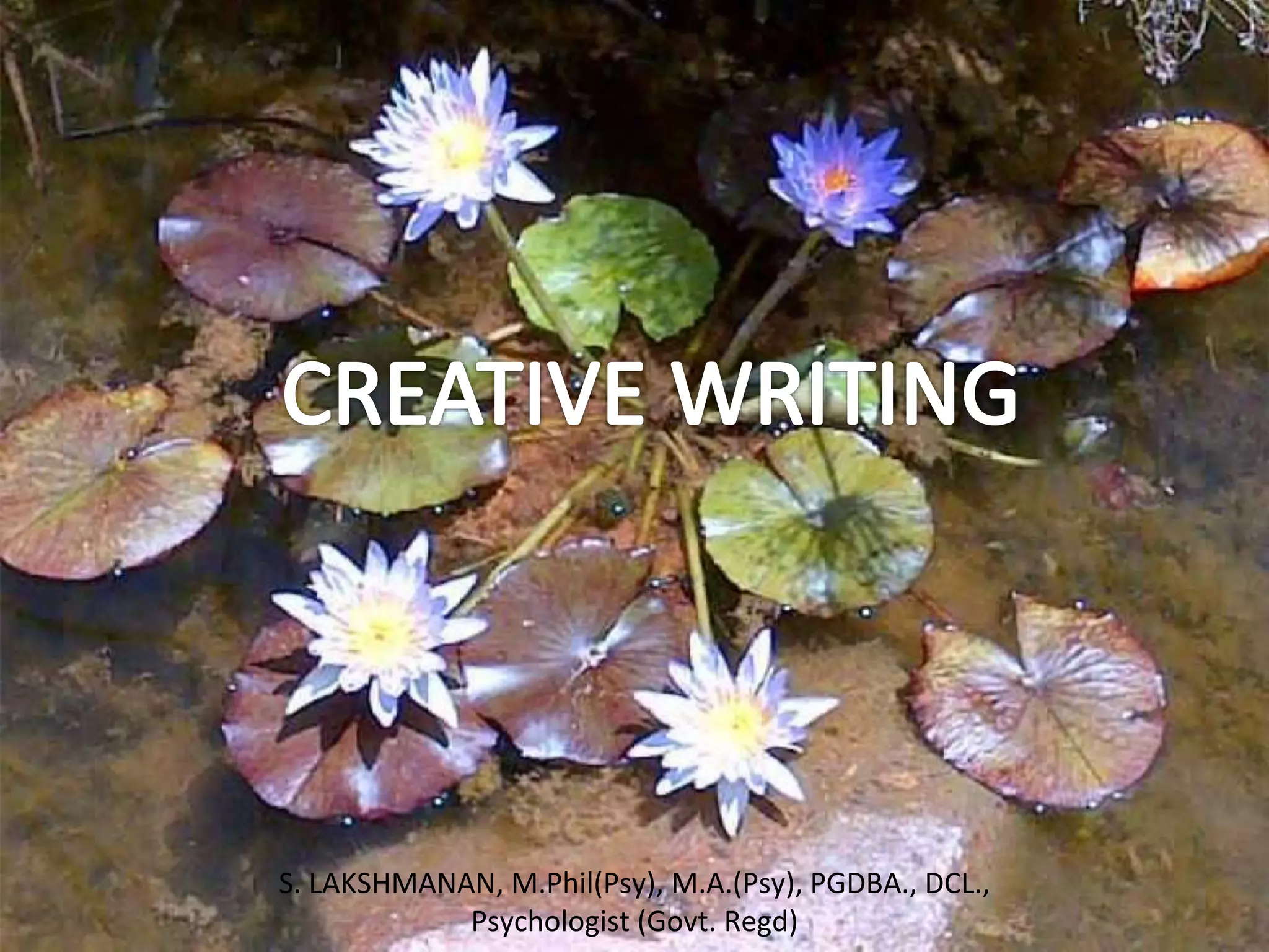 129. Creative writing | PPT