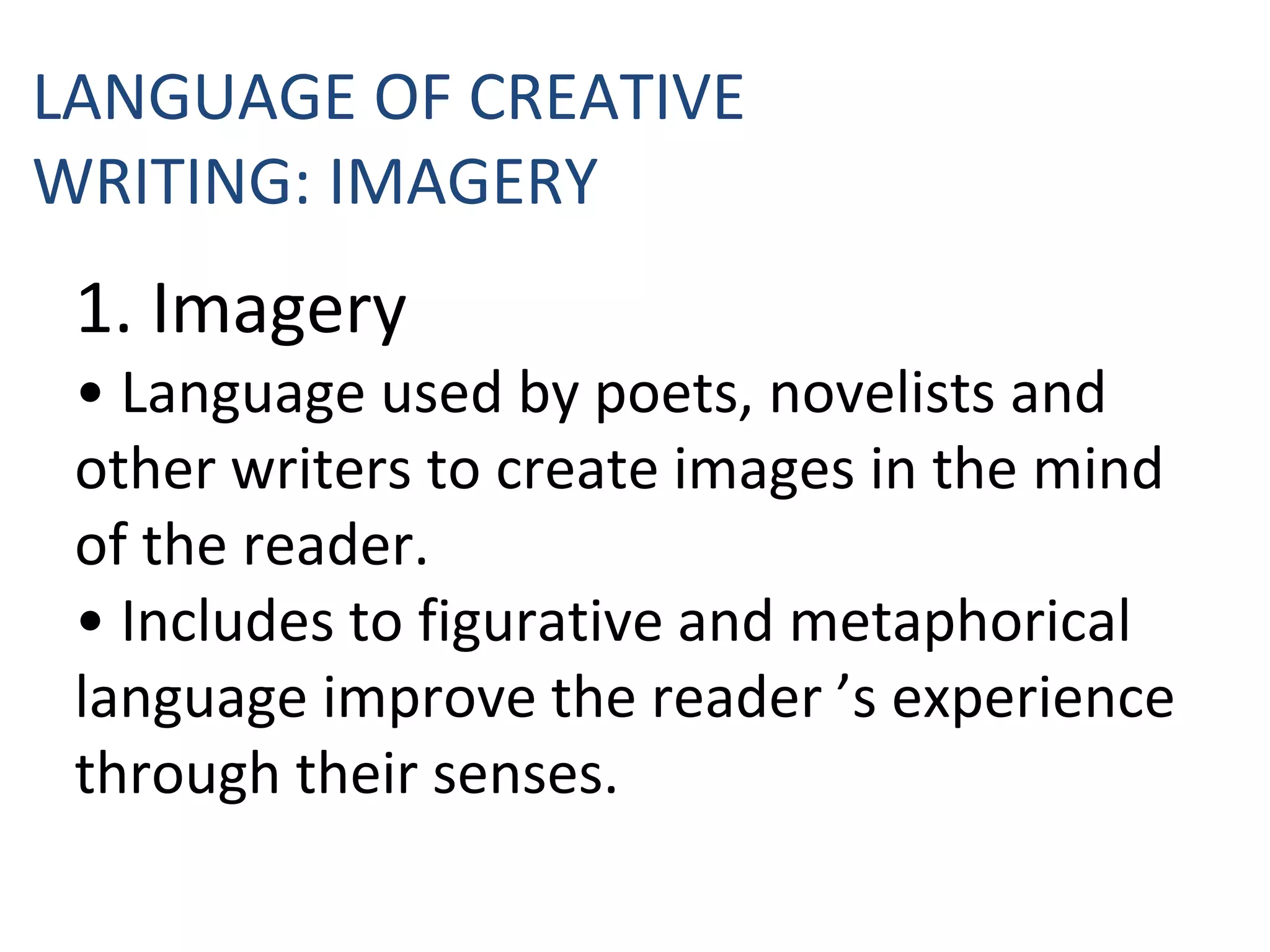 129. Creative writing | PPT
