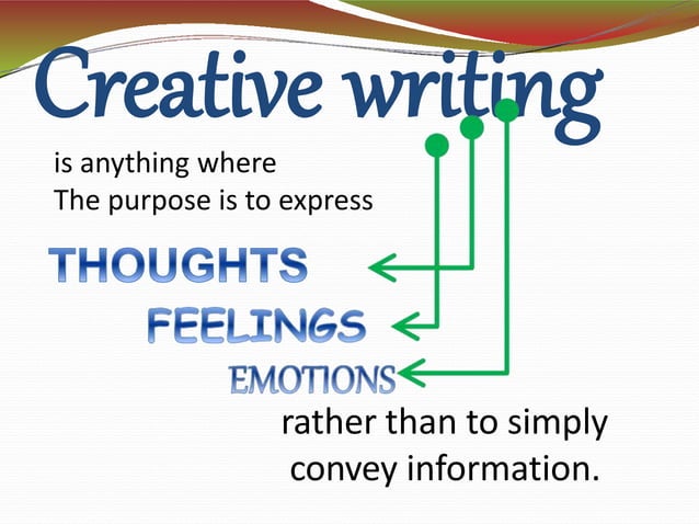 129. Creative writing | PPT
