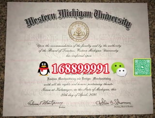 Western Michigan University degree offer diploma Transcript | PPT