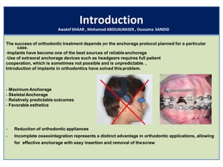 129 temporary anchorage devices in orthodontics-miniscrews-mini ...