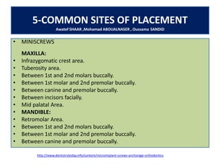 129 temporary anchorage devices in orthodontics-miniscrews-mini ...