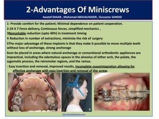 129 temporary anchorage devices in orthodontics-miniscrews-mini ...