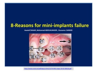 129 temporary anchorage devices in orthodontics-miniscrews-mini ...