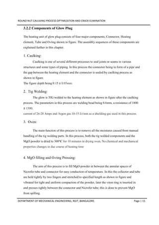 Round nut caulking process optimization and crack elimination | PDF