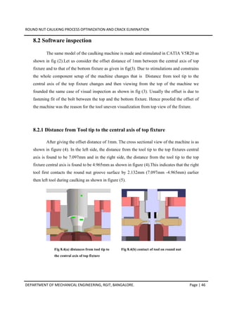 Round nut caulking process optimization and crack elimination | PDF