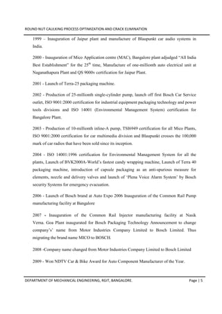 Round nut caulking process optimization and crack elimination | PDF